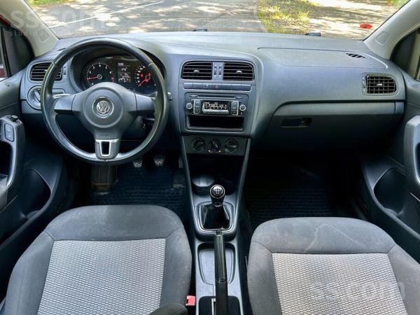 Sarkans Volkswagen Polo 2013 Rīga, ar dzinēja tilpumu 1.20 L un nobraukumu 208 tūkst. km par 3290 €, foto 7 vietnē AUTOMOTO.COM.LV