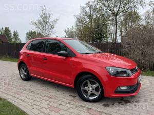 Red Volkswagen Polo 2015 in Ogre, with an engine capacity of 1.40 L and mileage of 225 thousand km for 4950 €, photo 5 on AUTOMOTO.COM.LV