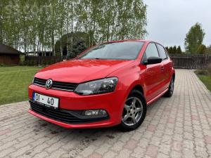 Red Volkswagen Polo 2015 in Ogre, with an engine capacity of 1.40 L and mileage of 225 thousand km for 4950 €, photo 6 on AUTOMOTO.COM.LV