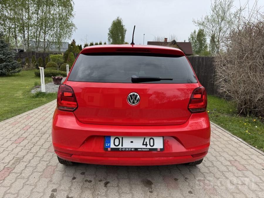 Red Volkswagen Polo 2015 in Ogre, with an engine capacity of 1.40 L and mileage of 225 thousand km for 4950 €, photo 10 on AUTOMOTO.COM.LV