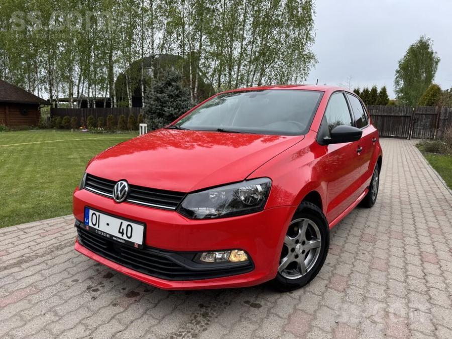 Red Volkswagen Polo 2015 in Ogre, with an engine capacity of 1.40 L and mileage of 225 thousand km for 4950 €, photo 25 on AUTOMOTO.COM.LV