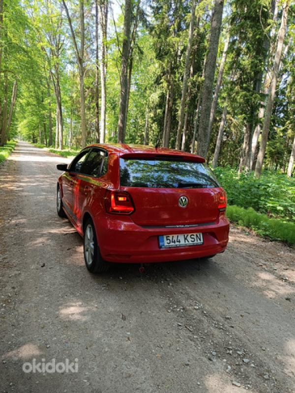 Sarkans Volkswagen Polo 2016 Tallina, ar dzinēja tilpumu 1.00 L un nobraukumu 39 tūkst. km par 5000 €, foto 2 vietnē AUTOMOTO.COM.LV