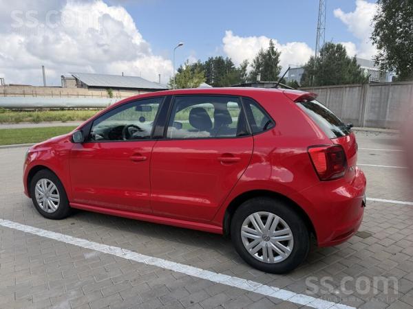 Sarkans Volkswagen Polo 2016 Rīga, ar dzinēja tilpumu 1.40 L un nobraukumu 151 tūkst. km par 4999 €, foto 5 vietnē AUTOMOTO.COM.LV