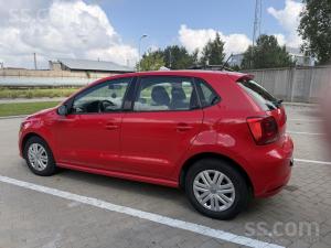 Sarkans Volkswagen Polo 2016 Rīga, ar dzinēja tilpumu 1.40 L un nobraukumu 151 tūkst. km par 4999 €, foto 5 vietnē AUTOMOTO.COM.LV
