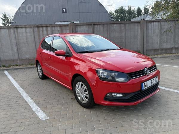Sarkans Volkswagen Polo 2016 Rīga, ar dzinēja tilpumu 1.40 L un nobraukumu 151 tūkst. km par 4999 €, foto 6 vietnē AUTOMOTO.COM.LV