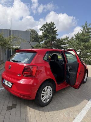 Sarkans Volkswagen Polo 2016 Rīga, ar dzinēja tilpumu 1.40 L un nobraukumu 151 tūkst. km par 4999 €, foto 9 vietnē AUTOMOTO.COM.LV