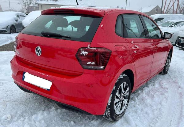 Sarkans Volkswagen Polo 2018 Tauragė, ar dzinēja tilpumu 1.60 L un nobraukumu 164 tūkst. km par 7790 €, foto 2 vietnē AUTOMOTO.COM.LV