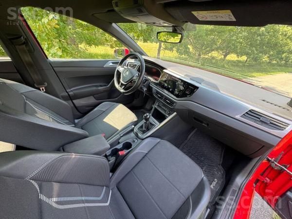 Sarkans Volkswagen Polo 2020 Ogre, ar dzinēja tilpumu 1.00 L un nobraukumu 92 tūkst. km par 12000 €, foto 6 vietnē AUTOMOTO.COM.LV