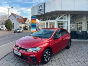 Red Volkswagen Polo 2025 in Kaunas, with an engine capacity of 1.00 L and mileage of 13 thousand km for 26611 €, photo 2 on AUTOMOTO.COM.LV