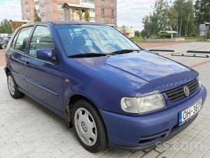 Violet Volkswagen Polo 1997 in Riga, with an engine capacity of 1.40 L and mileage of 0 thousand km for 1200 €, photo  on AUTOMOTO.COM.LV
