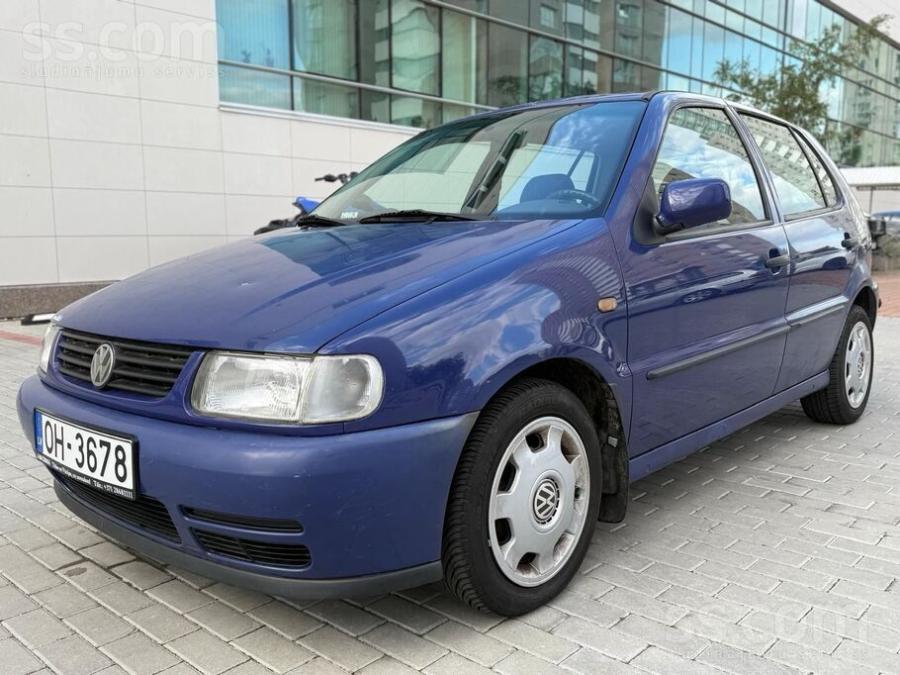 Violet Volkswagen Polo 1997 in Riga, with an engine capacity of 1.40 L and mileage of 0 thousand km for 1200 €, photo 6 on AUTOMOTO.COM.LV
