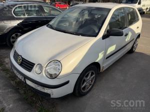 Balts Volkswagen Polo 2004 Rīga, ar dzinēja tilpumu 1.40 L un nobraukumu 225 tūkst. km par 599 €, foto  vietnē AUTOMOTO.COM.LV