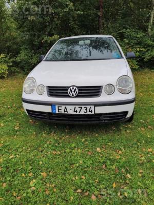 Balts Volkswagen Polo 2004 Cēsis, ar dzinēja tilpumu 1.20 L un nobraukumu 280 tūkst. km par 800 €, foto  vietnē AUTOMOTO.COM.LV