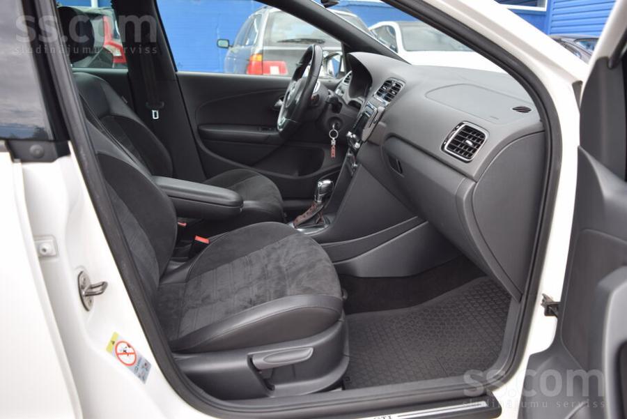 Balts Volkswagen Polo 2013 Rīga, ar dzinēja tilpumu 1.40 L un nobraukumu 123 tūkst. km par 9900 €, foto 9 vietnē AUTOMOTO.COM.LV