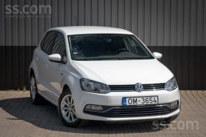 White Volkswagen Polo 2015 in Talsi, with an engine capacity of 1.40 L and mileage of 235 thousand km for 7690 €, photo  on AUTOMOTO.COM.LV