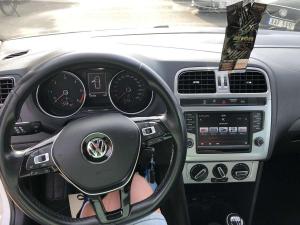 White Volkswagen Polo 2015 in Klaipeda, with an engine capacity of 1.40 L and mileage of 177 thousand km for 4950 €, photo 13 on AUTOMOTO.COM.LV
