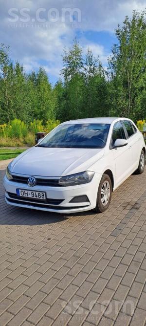 White Volkswagen Polo 2018 in Riga, with an engine capacity of 1.00 L and mileage of 207 thousand km for 5500 €, photo  on AUTOMOTO.COM.LV