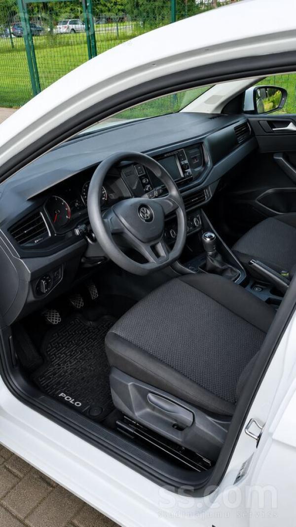 Balts Volkswagen Polo 2018 Rīga, ar dzinēja tilpumu 1.00 L un nobraukumu 207 tūkst. km par 5500 €, foto 6 vietnē AUTOMOTO.COM.LV