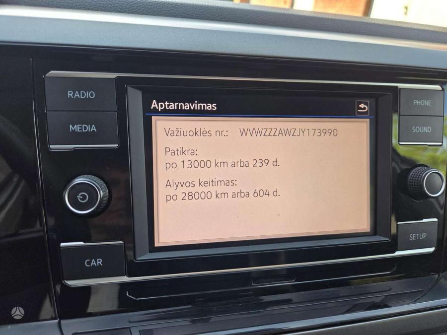 Balts Volkswagen Polo 2018 Klaipėda, ar dzinēja tilpumu 1.00 L un nobraukumu 280 tūkst. km par 5580 €, foto 7 vietnē AUTOMOTO.COM.LV