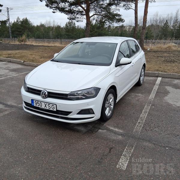 White Volkswagen Polo 2019 in Tallinn, with an engine capacity of 1.60 L and mileage of 110 thousand km for 8500 €, photo 2 on AUTOMOTO.COM.LV
