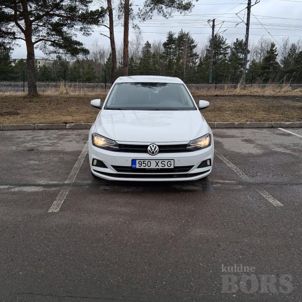 White Volkswagen Polo 2019 in Tallinn, with an engine capacity of 1.60 L and mileage of 110 thousand km for 8500 €, photo 7 on AUTOMOTO.COM.LV