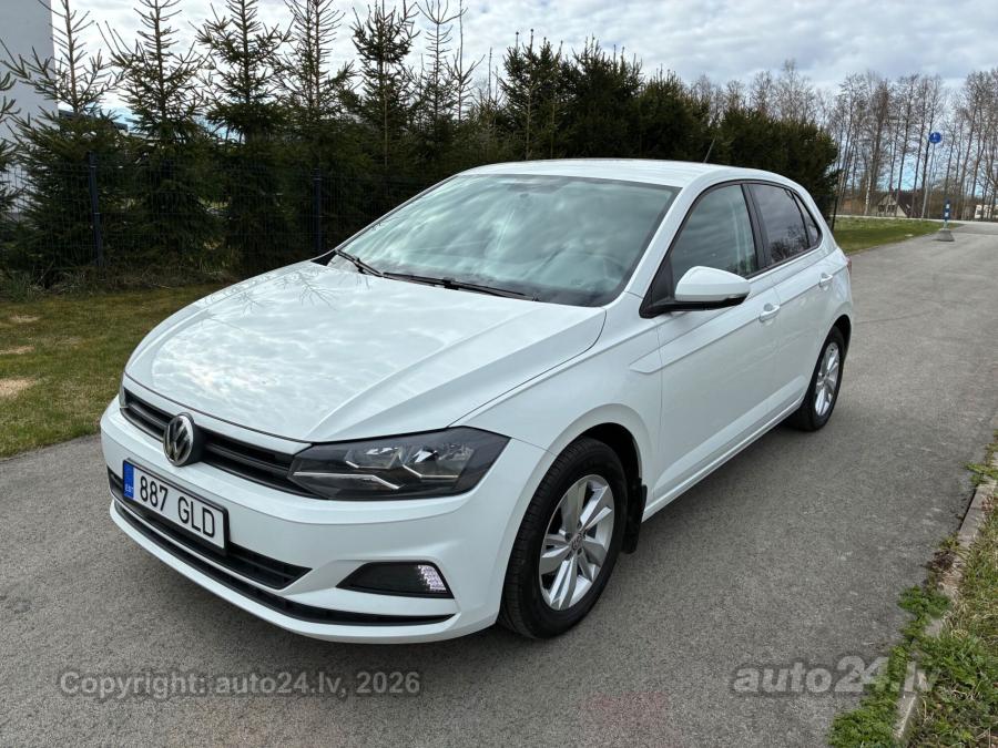 Balts Volkswagen Polo 2020 Tallina, ar dzinēja tilpumu 1.00 L un nobraukumu 73 tūkst. km par 11500 €, foto 1 vietnē AUTOMOTO.COM.LV
