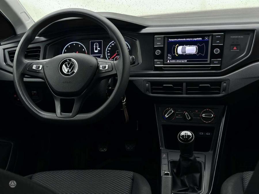 Balts Volkswagen Polo 2021 Viļņa, ar dzinēja tilpumu 1.00 L un nobraukumu 90 tūkst. km par 9350 €, foto 15 vietnē AUTOMOTO.COM.LV