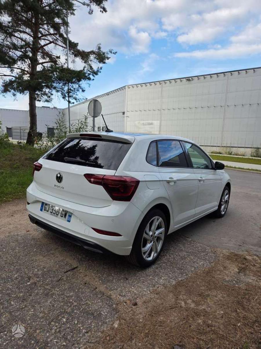 Balts Volkswagen Polo 2022 Utena, ar dzinēja tilpumu 1.00 L un nobraukumu 43 tūkst. km par 14999 €, foto 5 vietnē AUTOMOTO.COM.LV
