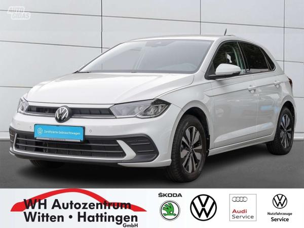 Balts Volkswagen Polo 2024 Kauņa, ar dzinēja tilpumu 1.00 L un nobraukumu 12 tūkst. km par 22390 €, foto 1 vietnē AUTOMOTO.COM.LV