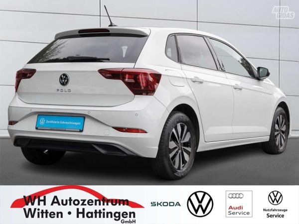 Balts Volkswagen Polo 2024 Kauņa, ar dzinēja tilpumu 1.00 L un nobraukumu 12 tūkst. km par 22390 €, foto 2 vietnē AUTOMOTO.COM.LV