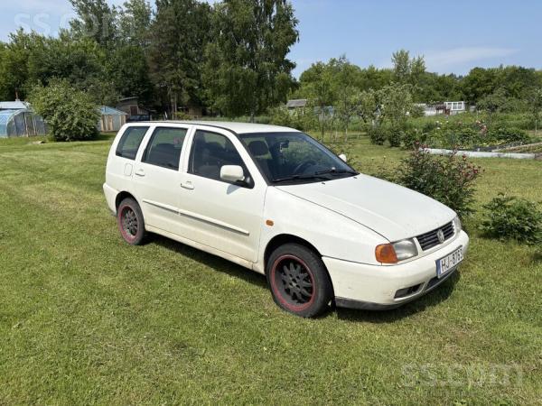 White Volkswagen Polo 1998 in Daugavpils, with an engine capacity of 1.70 L and mileage of 115 thousand km for 500 €, photo 1 on AUTOMOTO.COM.LV