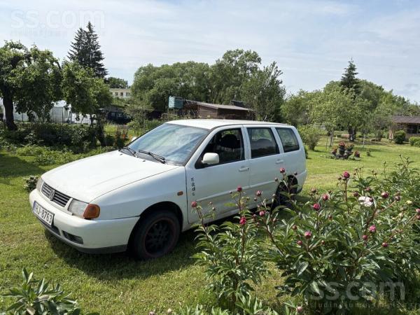 White Volkswagen Polo 1998 in Daugavpils, with an engine capacity of 1.70 L and mileage of 115 thousand km for 500 €, photo 3 on AUTOMOTO.COM.LV