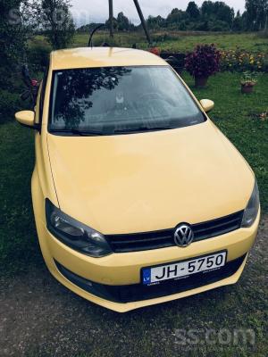 Dzeltens Volkswagen Polo 2010 Rēzekne, ar dzinēja tilpumu 1.20 L un nobraukumu 333 tūkst. km par 3800 €, foto  vietnē AUTOMOTO.COM.LV