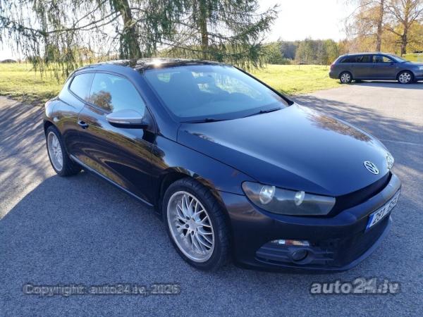 Black Volkswagen Scirocco 2008 in Tallinn, with an engine capacity of 2.00 L and mileage of 323 thousand km for 4500 €, photo 3 on AUTOMOTO.COM.LV