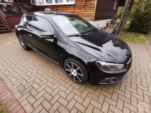Melns Volkswagen Scirocco 2009 Kauņa, ar dzinēja tilpumu 1.40 L un nobraukumu 233 tūkst. km par 3800 €, foto 5 vietnē AUTOMOTO.COM.LV