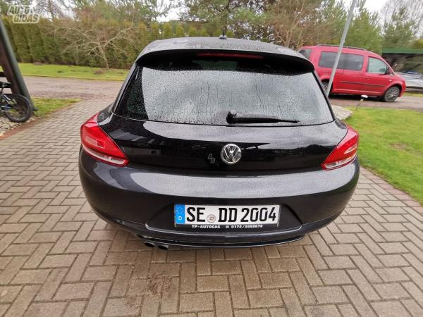 Melns Volkswagen Scirocco 2009 Kauņa, ar dzinēja tilpumu 1.40 L un nobraukumu 233 tūkst. km par 3800 €, foto 8 vietnē AUTOMOTO.COM.LV