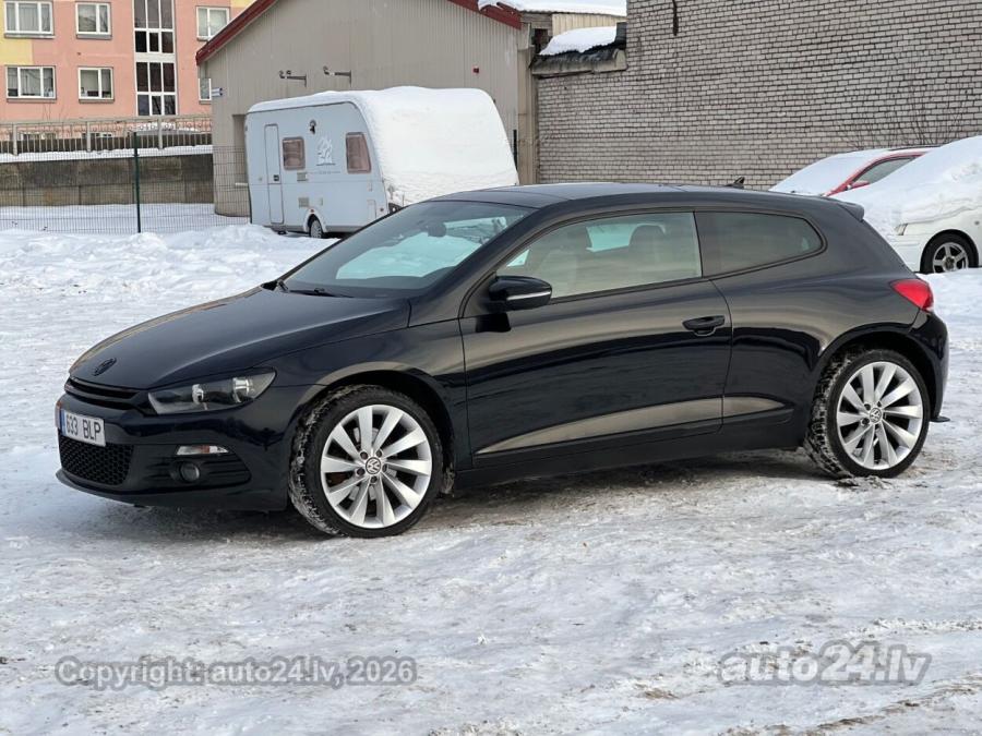Melns Volkswagen Scirocco 2009 Narva, ar dzinēja tilpumu 2.00 L un nobraukumu 225 tūkst. km par 4999 €, foto 2 vietnē AUTOMOTO.COM.LV