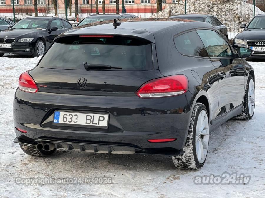 Melns Volkswagen Scirocco 2009 Narva, ar dzinēja tilpumu 2.00 L un nobraukumu 225 tūkst. km par 4999 €, foto 12 vietnē AUTOMOTO.COM.LV