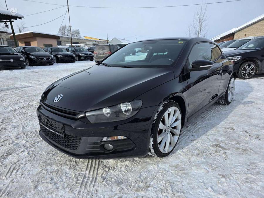 Melns Volkswagen Scirocco 2009 Telšiai, ar dzinēja tilpumu 1.39 L un nobraukumu 274 tūkst. km par 4700 €, foto 1 vietnē AUTOMOTO.COM.LV