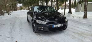 Black Volkswagen Scirocco 2009 in Vilnius, with an engine capacity of 1.40 L and mileage of 210 thousand km for 3200 €, photo 2 on AUTOMOTO.COM.LV