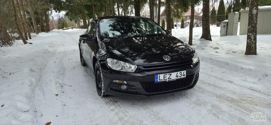 Black Volkswagen Scirocco 2009 in Vilnius, with an engine capacity of 1.40 L and mileage of 210 thousand km for 3200 €, photo 2 on AUTOMOTO.COM.LV