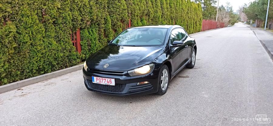 Black Volkswagen Scirocco 2009 in Sirvintos, with an engine capacity of 1.40 L and mileage of 170 thousand km for 4500 €, photo 4 on AUTOMOTO.COM.LV
