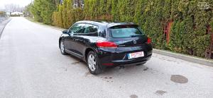 Black Volkswagen Scirocco 2009 in Sirvintos, with an engine capacity of 1.40 L and mileage of 170 thousand km for 4500 €, photo 7 on AUTOMOTO.COM.LV