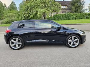 Black Volkswagen Scirocco 2009 in Jekabpils, with an engine capacity of 1.40 L and mileage of 220 thousand km for 4990 €, photo 6 on AUTOMOTO.COM.LV