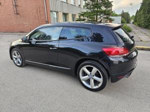 Black Volkswagen Scirocco 2009 in Jekabpils, with an engine capacity of 1.40 L and mileage of 220 thousand km for 4990 €, photo 10 on AUTOMOTO.COM.LV