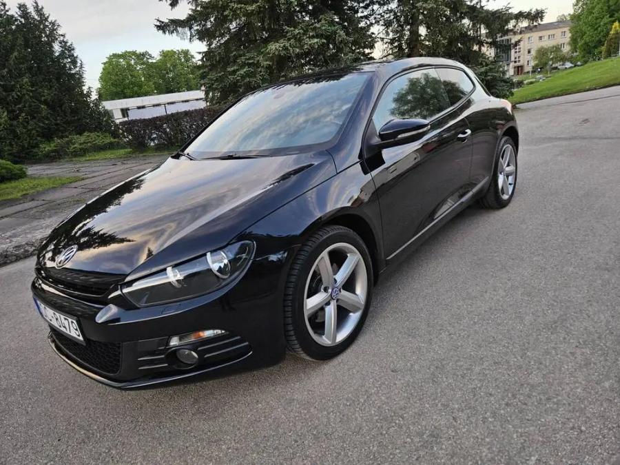 Black Volkswagen Scirocco 2009 in Jekabpils, with an engine capacity of 1.40 L and mileage of 220 thousand km for 4990 €, photo 12 on AUTOMOTO.COM.LV