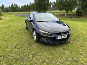 Black Volkswagen Scirocco 2009 in Tartu, with an engine capacity of 2.00 L and mileage of 203 thousand km for 5490 €, photo 4 on AUTOMOTO.COM.LV