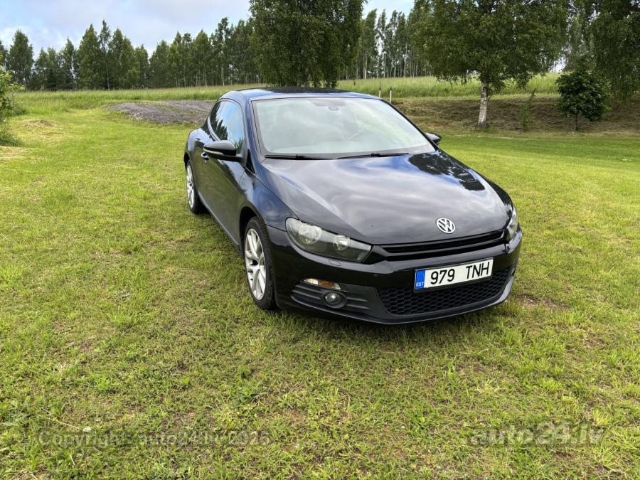 Black Volkswagen Scirocco 2009 in Tartu, with an engine capacity of 2.00 L and mileage of 203 thousand km for 5490 €, photo 4 on AUTOMOTO.COM.LV