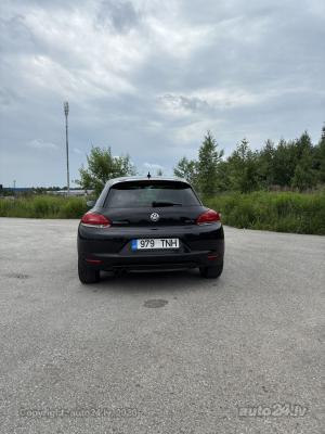 Black Volkswagen Scirocco 2009 in Tartu, with an engine capacity of 2.00 L and mileage of 203 thousand km for 5490 €, photo 9 on AUTOMOTO.COM.LV