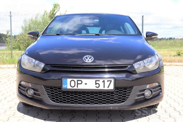 Black Volkswagen Scirocco 2009 in Riga, with an engine capacity of 2.00 L and mileage of 0 thousand km for 6450 €, photo 3 on AUTOMOTO.COM.LV